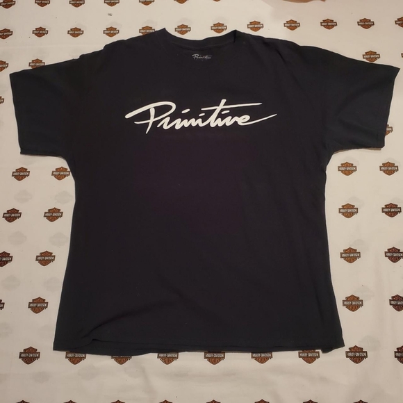 Primitive | Shirts | Black Primitive Skater Logo Tshirt | Poshmark
